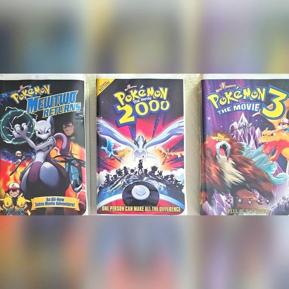 Pokemon | Media | Pokmon Vhs Bundle | Poshmark